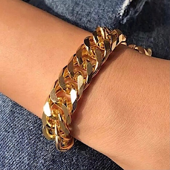 Jewelry | New Large Link Chucky Chain Bracelet | Poshmark